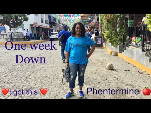 My one week results on phentermine with Before pictures .