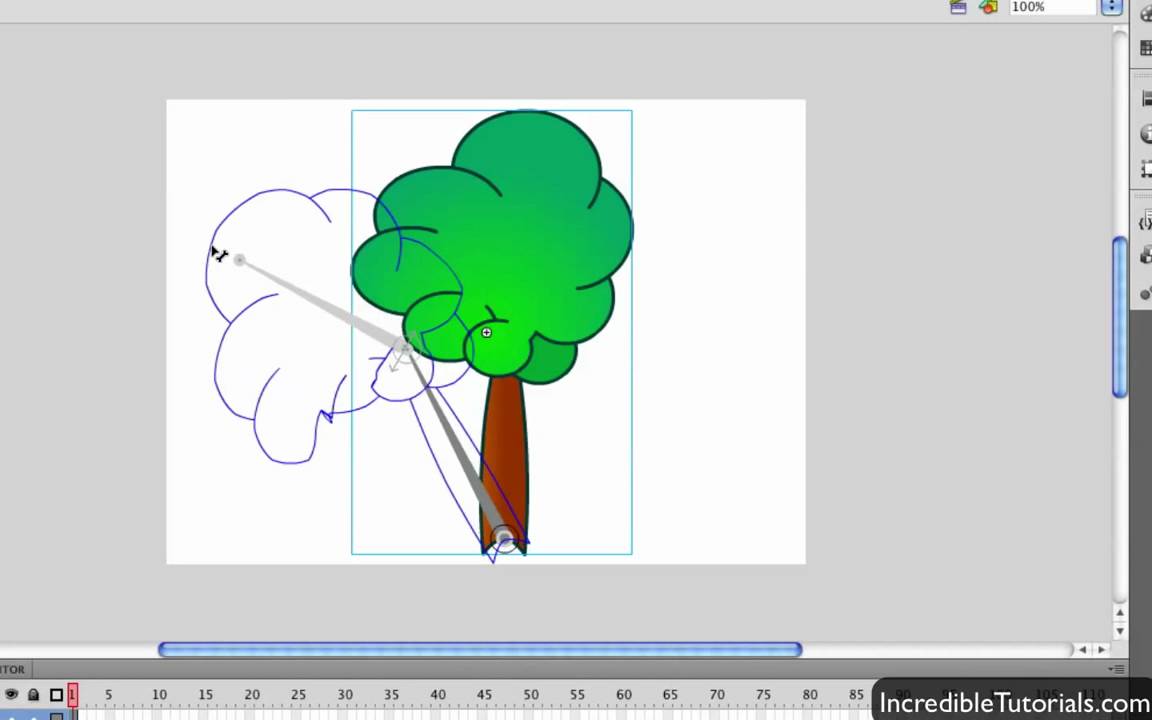 Adobe Flash CS5 Tutorial: The New Bone Tool