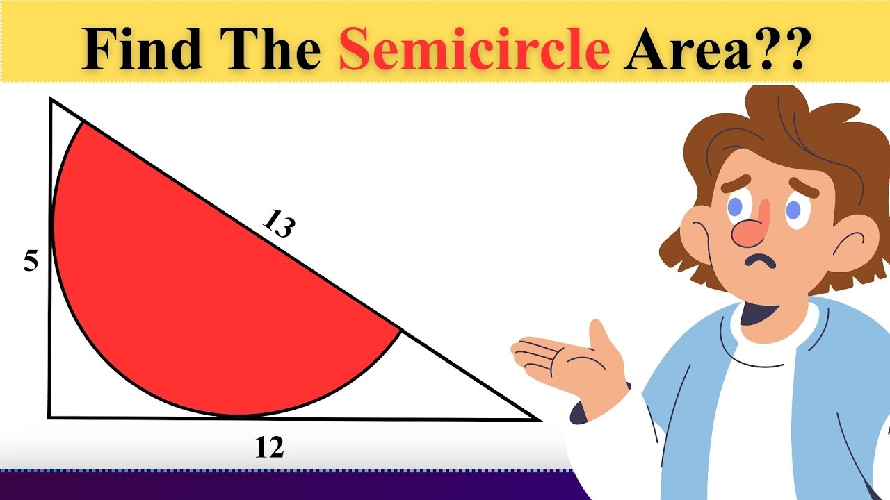 This Semicircle Trick Works for ANY Triangle