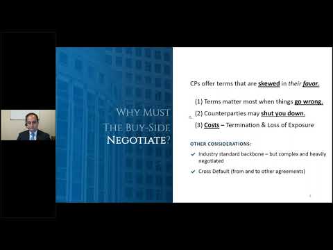 ISDA Master Agreement Negotiation - Crash Course