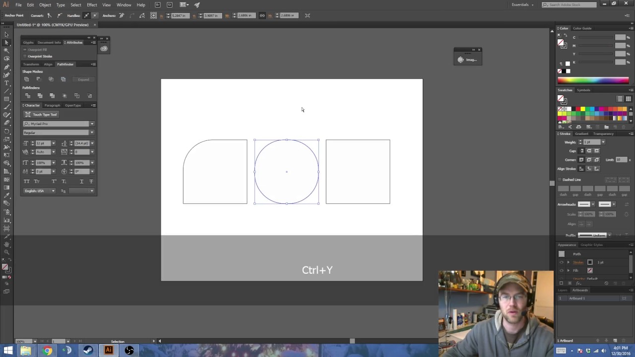 Multiple Ways to Round Corners in Illustrator