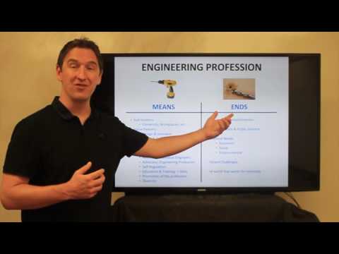 The Means, Ends, and Role of the Engineering Profession