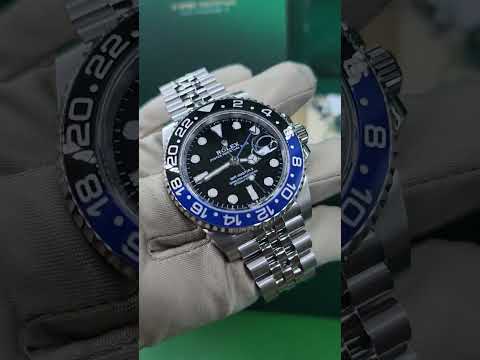 126710BLNR - GMT Master II Batgirl. #rolex #luxury #watch #shorts #fyp #gmtmasterii #luxurylifestyle
