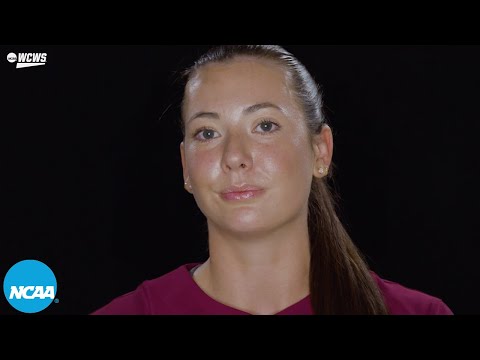 Kathryn Sandercock's letter to softball at the 2023 WCWS