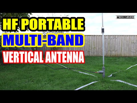 PT-GP1 Multiband HF Vertical Portable Antenna
