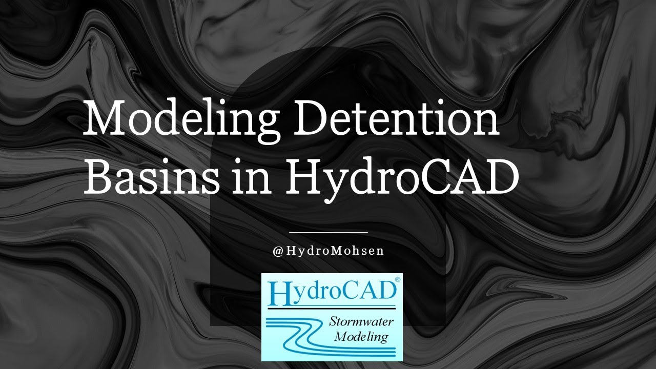 HydroCAD Tutorial05: Modeling Stormwater Detention Basins