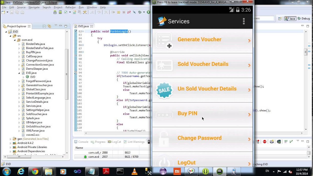 Debug Mode in Android Eclipse