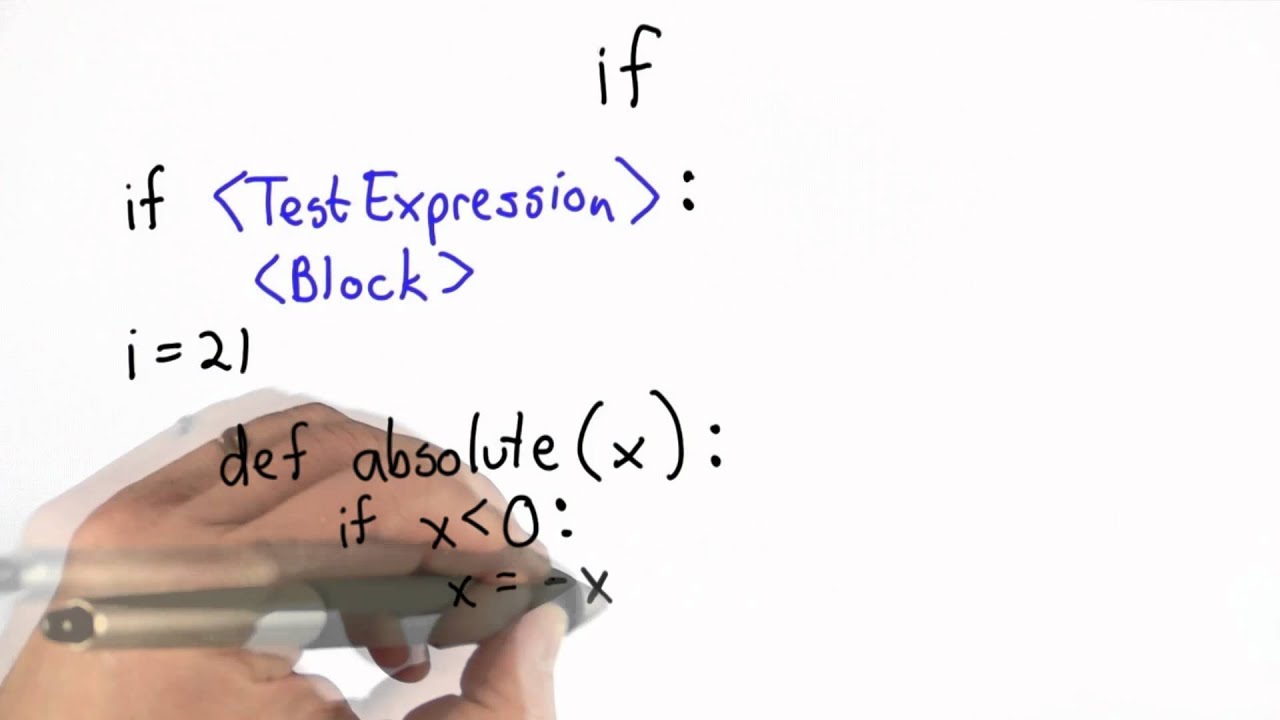 If Statements - Intro to Computer Science