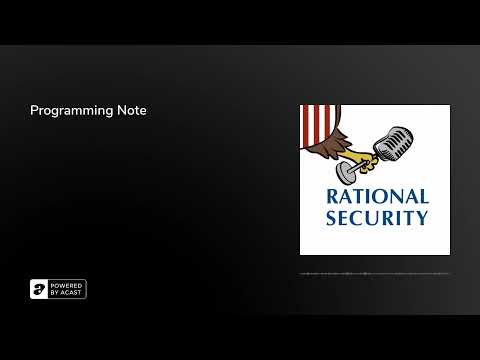 Programming Note