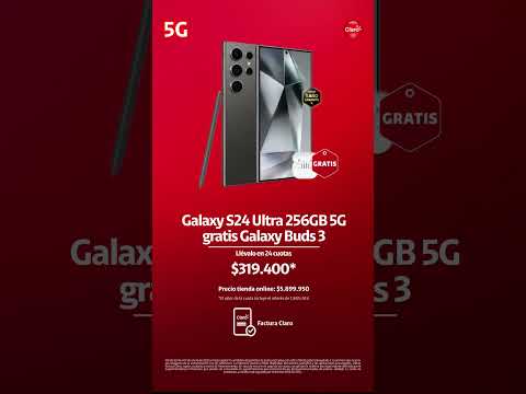 ¡En Claro estrenas celu Samsung 5G con audífonos gratis! 📱✨