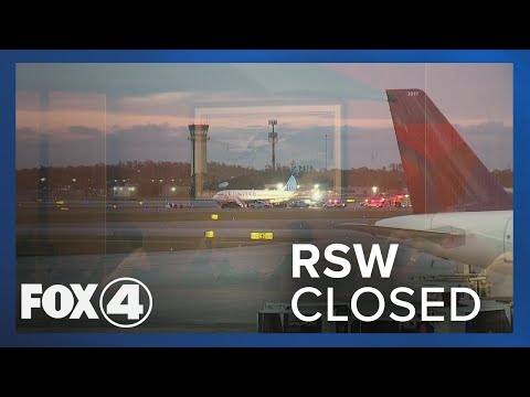 RSW Reopens after United Airlines with Blown Tire is Moved