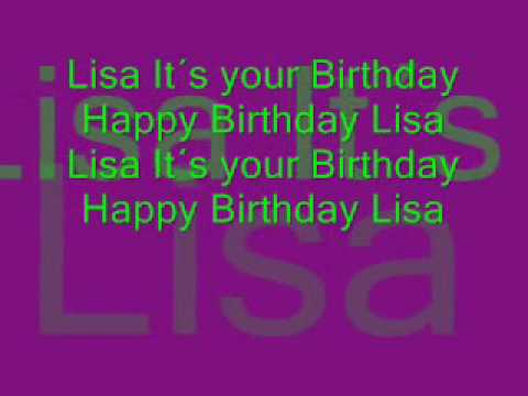 Michael Jackson Happy Birthday Lisa Lyrics