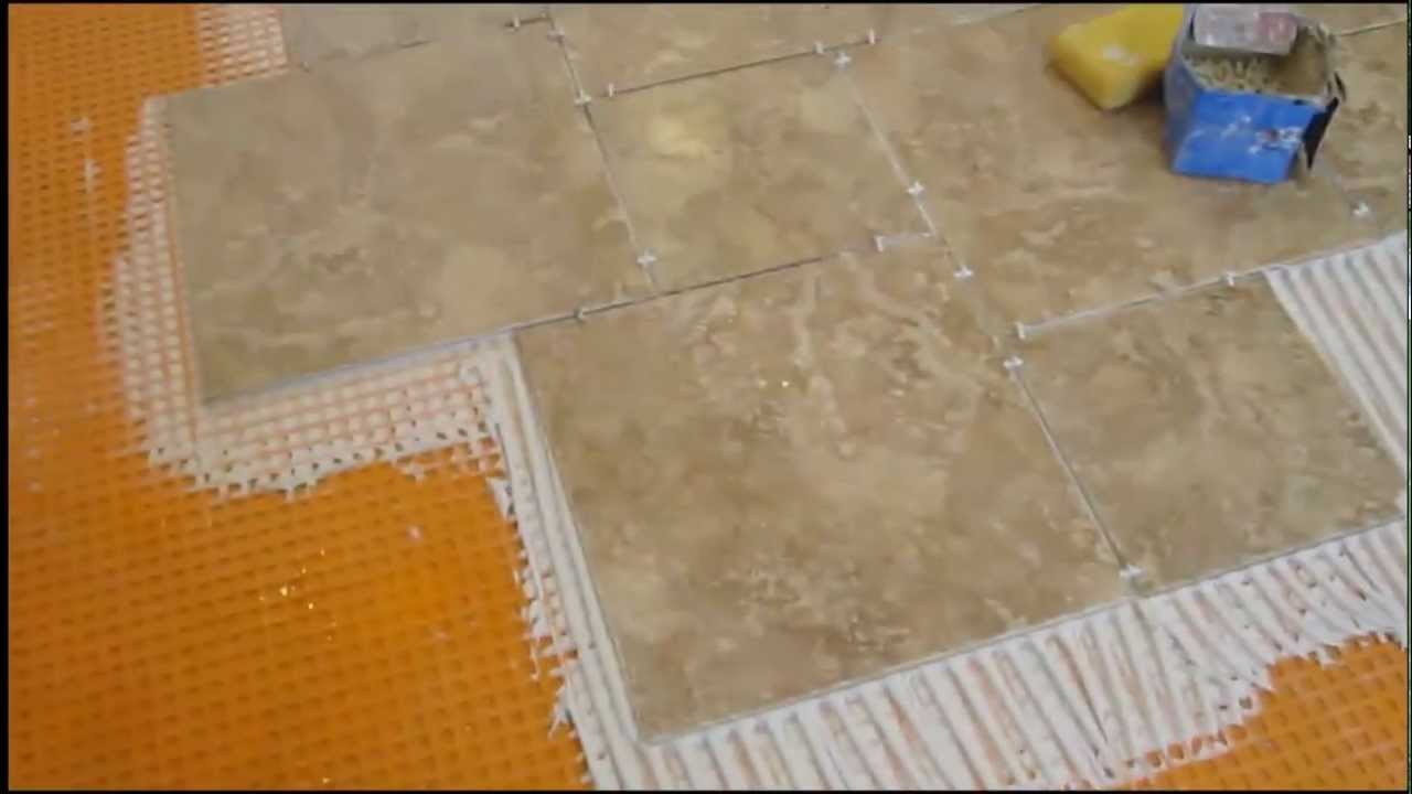 How to install Pinwheel Pattern Kitchen Ceramic Tile Floor