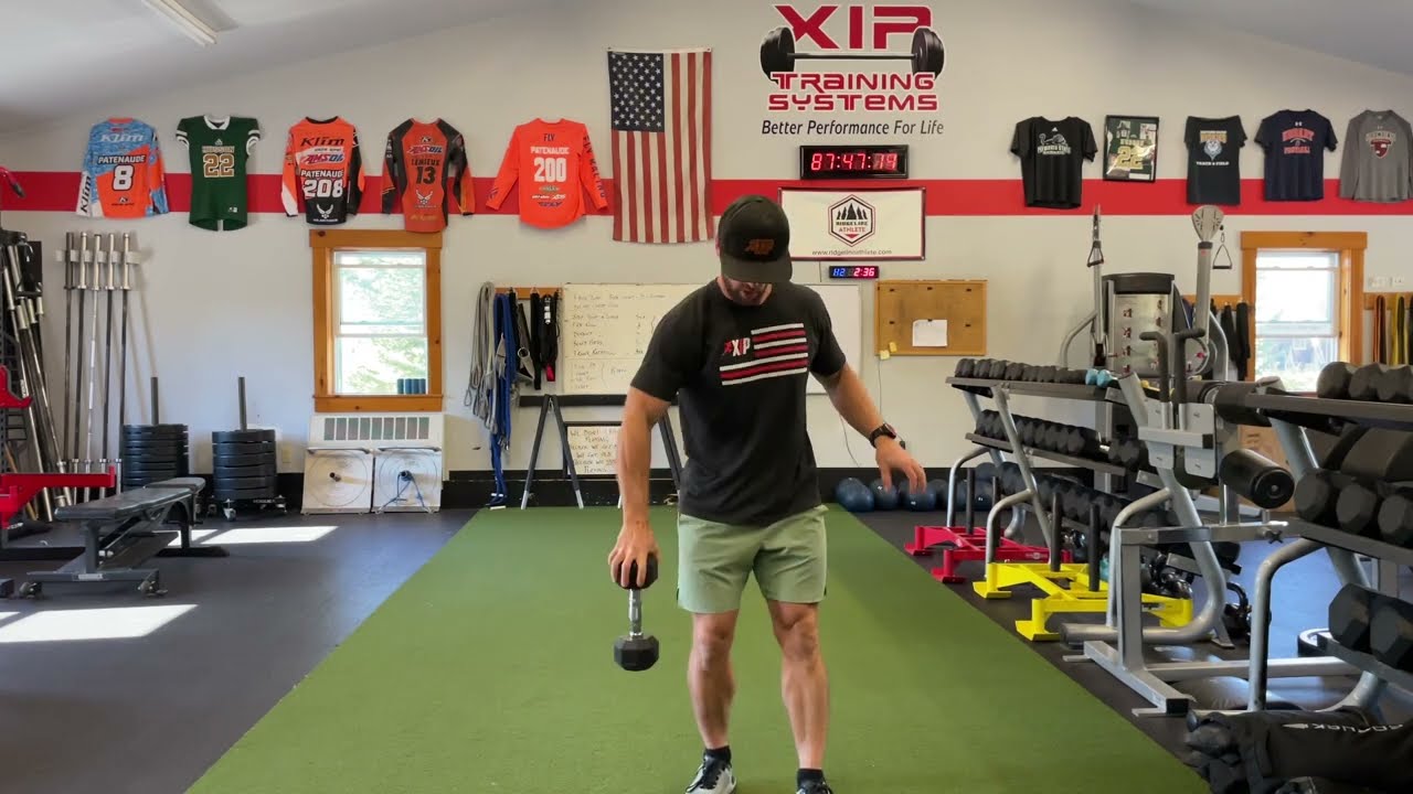 Dumbbell Drop & Catch - Grip Strength Training