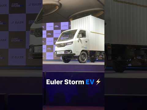 Euler Motors Storm EV Truck Price in India, 2025 - 91trucks India