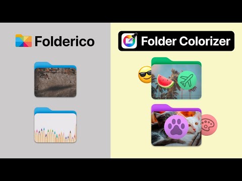 Folderico Review: Battle vs Folder Colorizer for Mac 🖌
