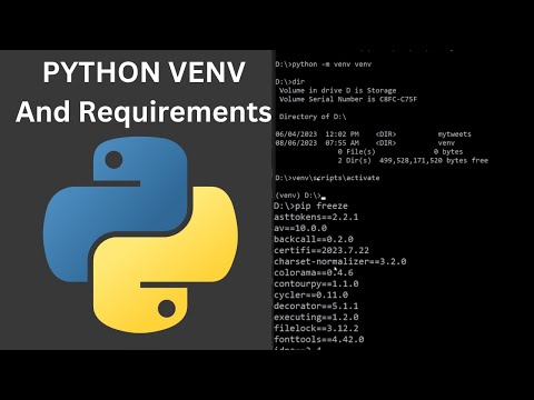 Create Virtual Environment and Requirements.txt in Python