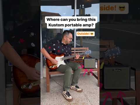 This portable guitar amp is so easy to take anywhere! #shorts
