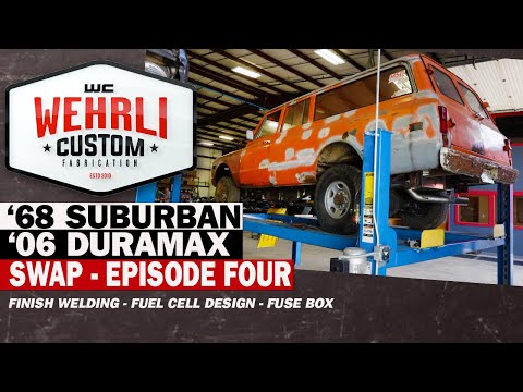 WCFab Build Series - ’68 Suburban – ’06 Duramax SWAP PROJECT – Episode 4