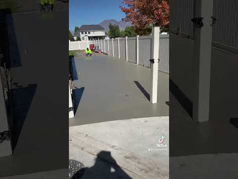 Rv pad ✔️ #construction #concrete #freshconcrete #concretelife #genevarock #utah #diy