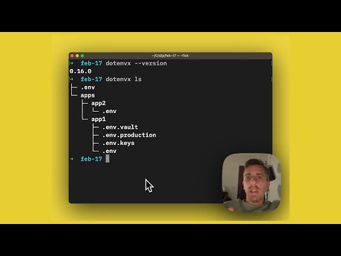 List your monorepo .env files with `dotenvx ls`