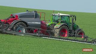 CLAAS EASTERN - HORSCH GS Sprayer in action