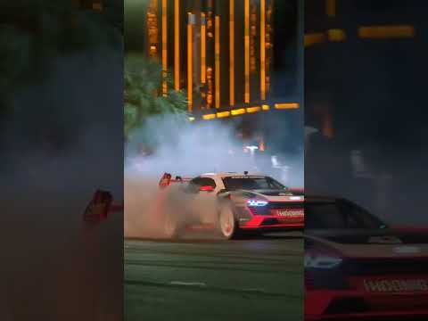 Audi S1 Hoonitron Drift Las Vegas #shorts #hoonigan #audisport #drift #kenblock #supercar