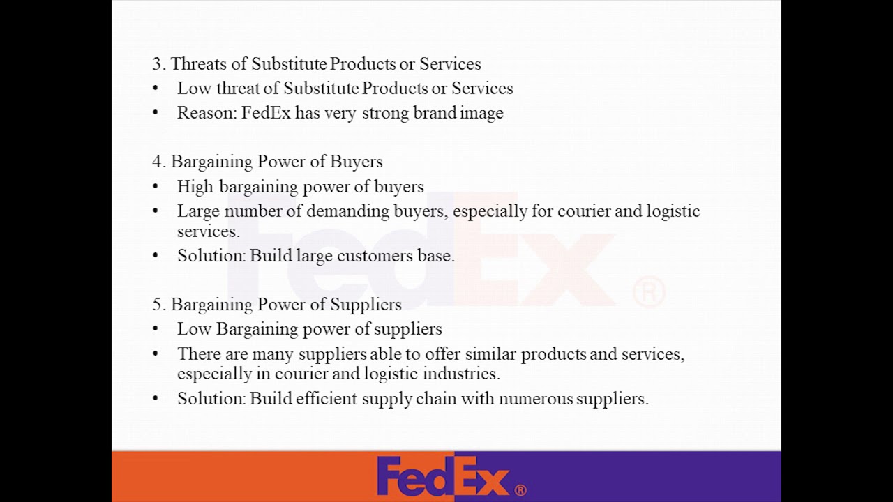 Strategic Management Group 2 FedEx Case Analysis