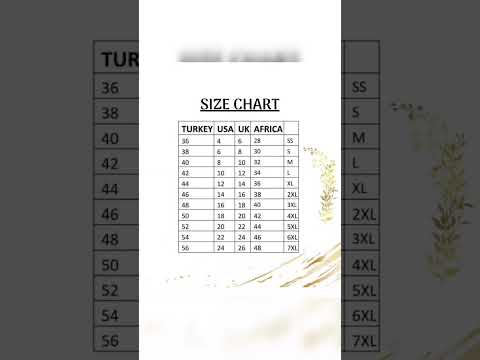 turkey size chart #shorts #short #shortvideo #shortvideo