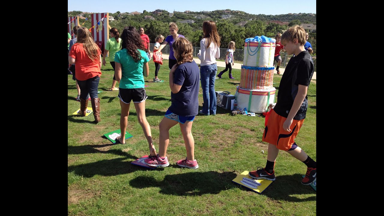Cake Walk Carnival Game