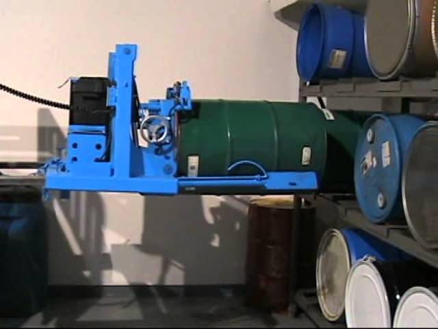 Drum And Barrel Racker - Forklift Mounted Drum Racker Trader ...