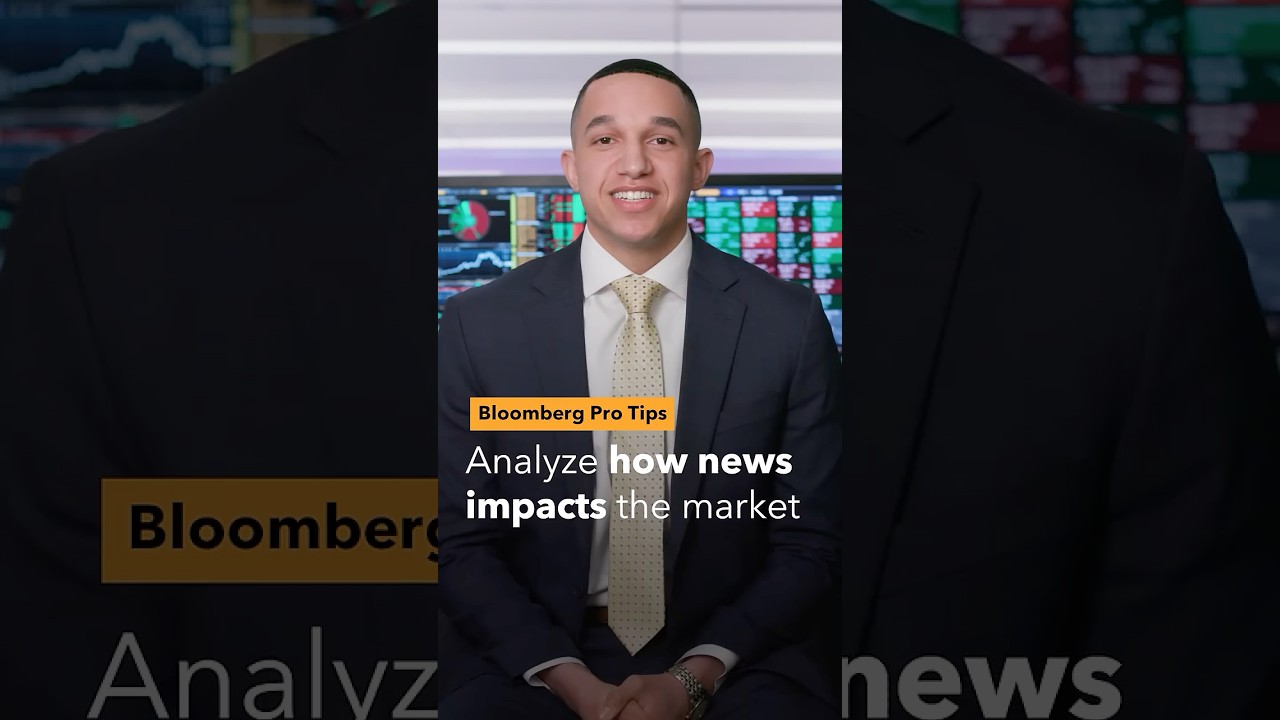 Bloomberg Pro Tips: Analyze how news impacts the market on the Terminal