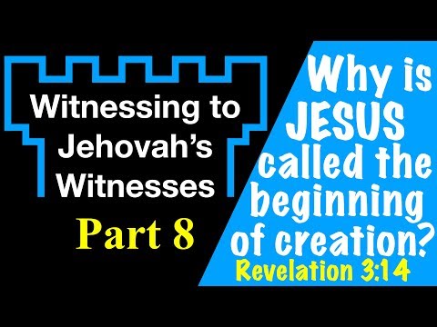 Does Revelation 3:14 say Jesus had a beginning?