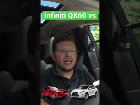How Does the 2023 Infiniti QX60 Compare to the Acura MDX and Last Gen Lexus RX350