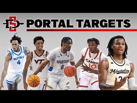 San Diego State Basketball Transfer Portal Targets