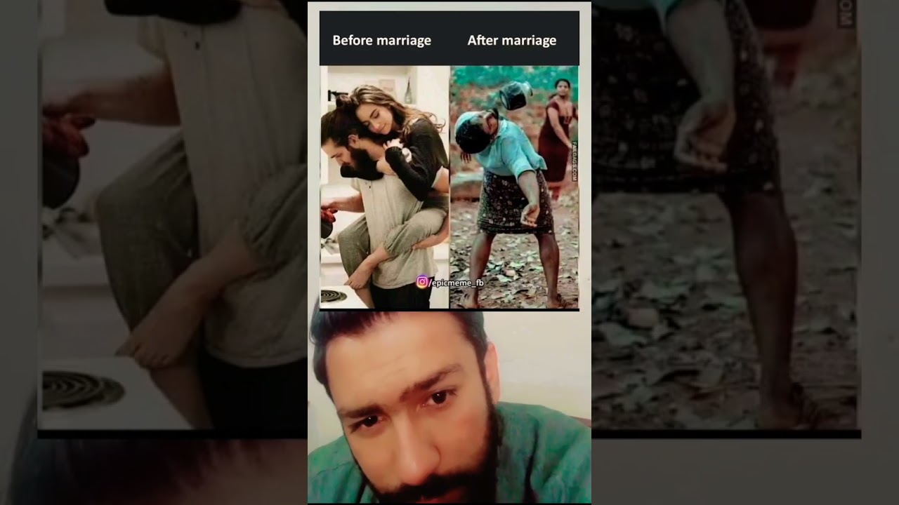 Before Marriage and After Marriage #beforeandafter #marriage #marriedlife #couplegoals