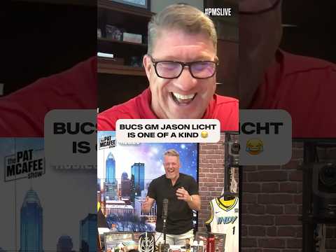 Jason Licht is the best GM in football 😂 🎥: Pat McAfee Show #patmcafee #buccaneers #nfl #nfldraft