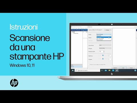Fare la scansione di documenti o foto da stampante HP a PC in Windows 10 | Stampanti HP | HP Support