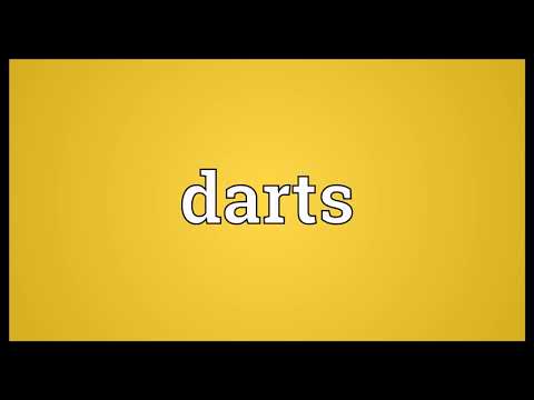 Darts Meaning