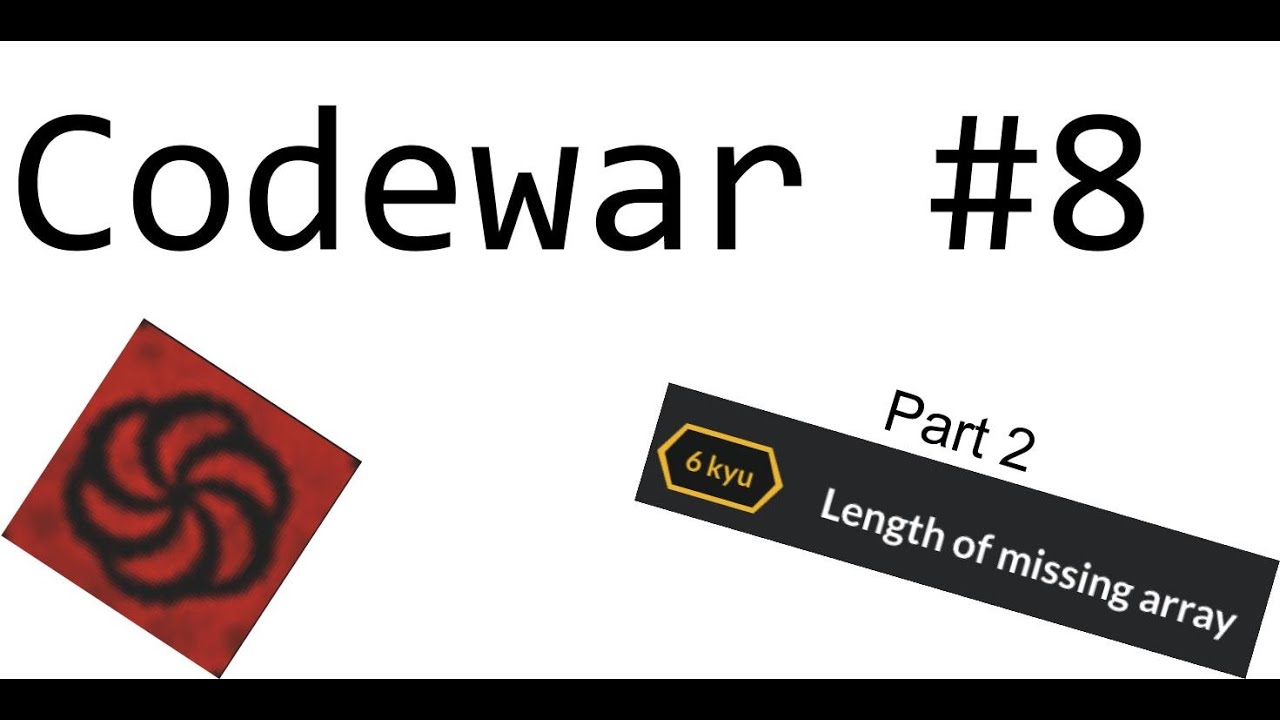 JavaScript Coding Challenge #8 | Get length of missing array (part 2)