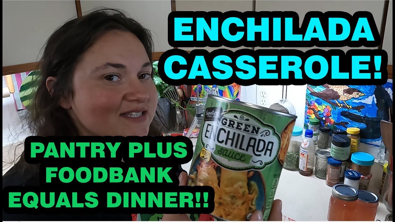 Using What I Have on Hand PLUS Utilizing What I Received from the Local Food Bank to Make Dinner!