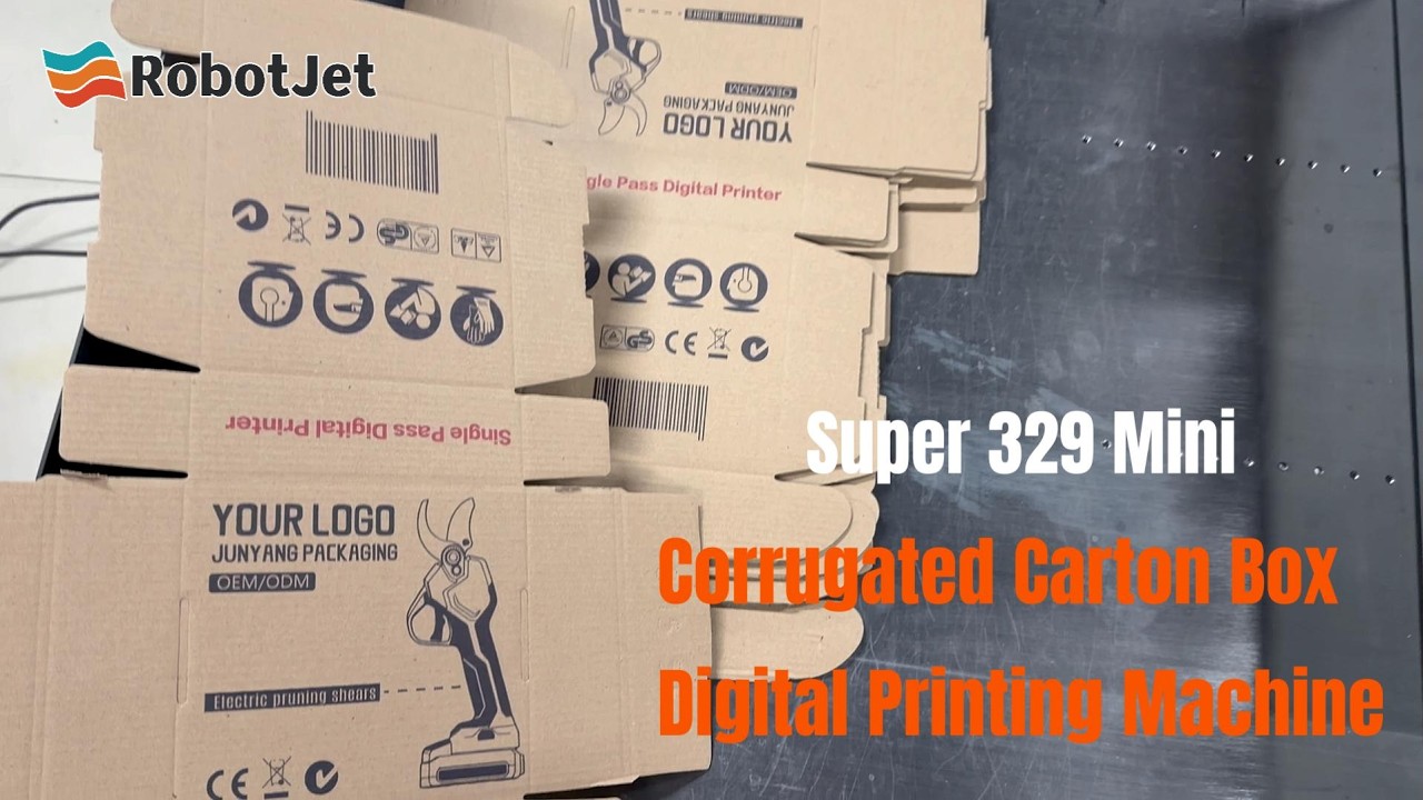 Corrugated Carton Box Digital Printing Machine