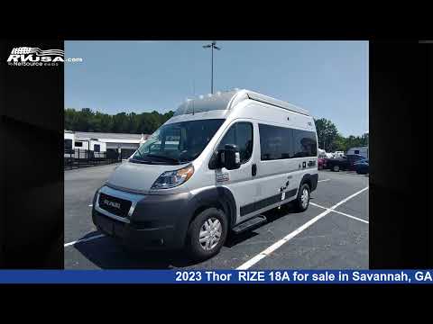 Beautiful 2023 Thor RIZE 18A Class B RV For Sale in Savannah, GA | RVUSA.com