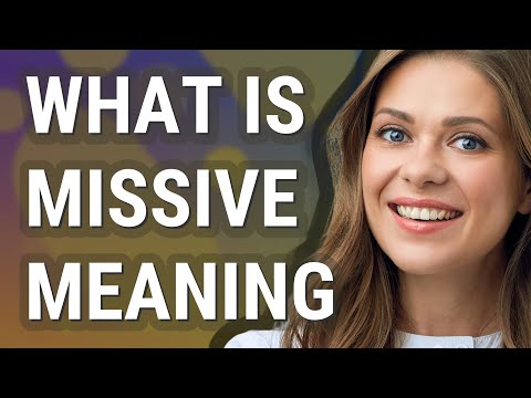 Missive | meaning of Missive