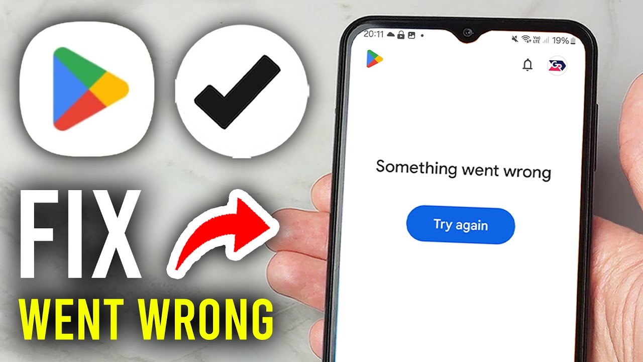 How To Fix Google Play Store Something Went Wrong - Step By Step