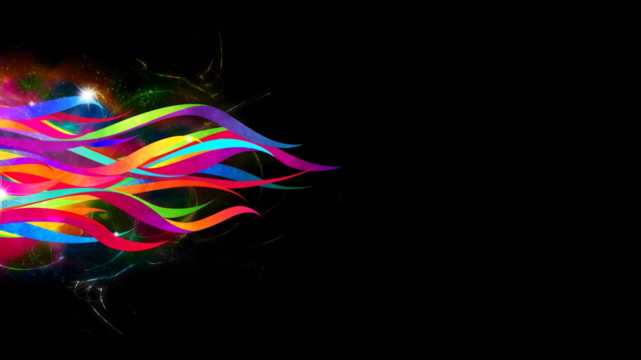Rainbow Spikes Wallpaper