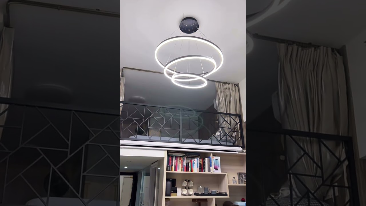 $180.00 - 520.00 Modern Led Rings Pendant Lamp Circle Ceiling Hanging Chandelier Living /Dining Room