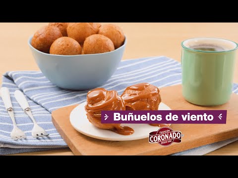 Buñuelos de Viento con Cajeta Envinada Coronado