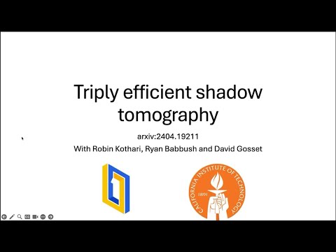 鴻海研究院 | Triply efficient shadow tomography