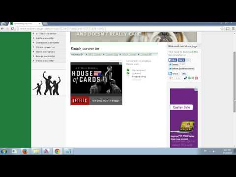 How to Convert an ebook Epub to Mobi